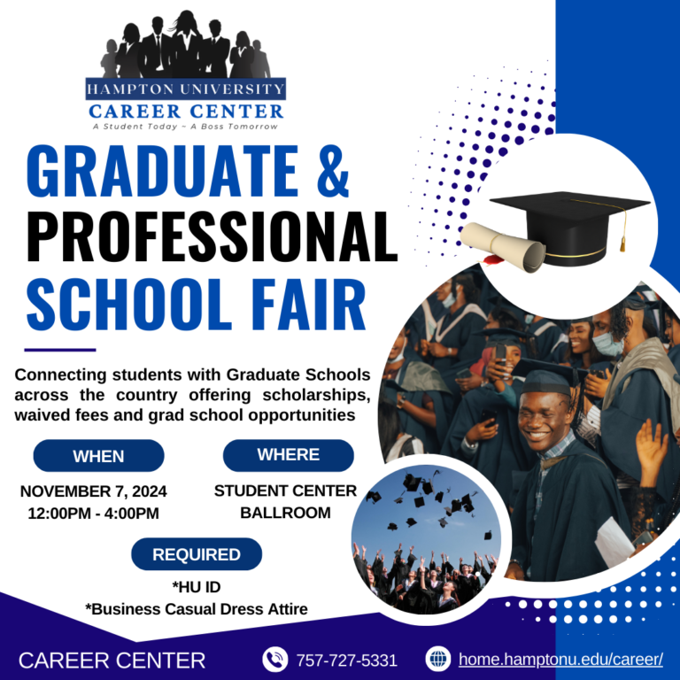 Graduate and Professional School Fair - HU Career Center