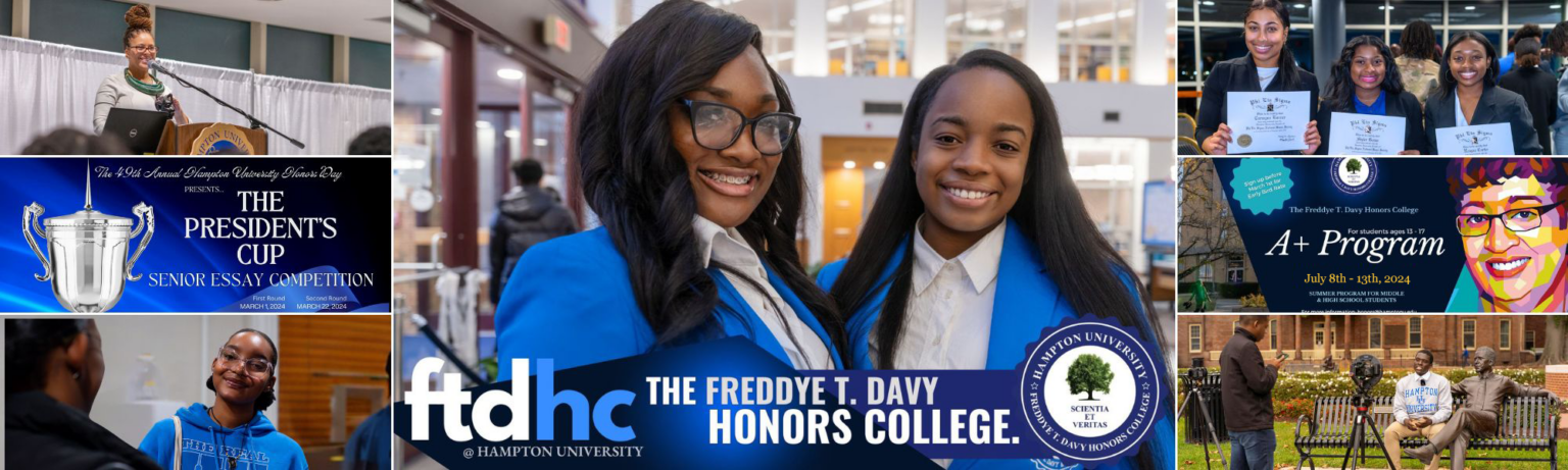 Freddye T. Davy Honors College – Hampton University Honors