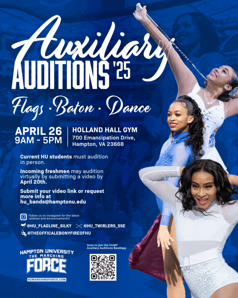 HU Marching Force Auxiliary Auditions - Pirate Press
