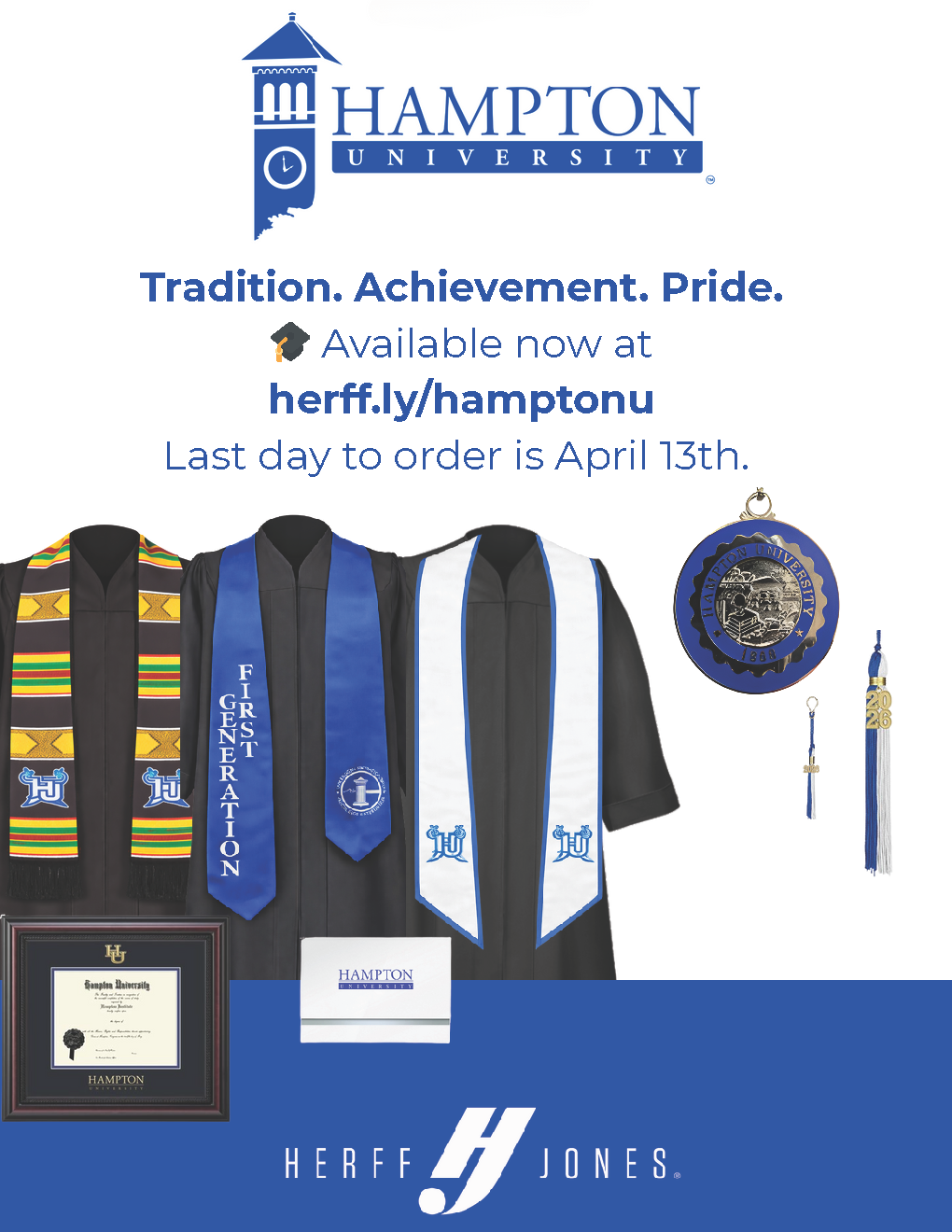 Student Regalia Orders - Pirate Press