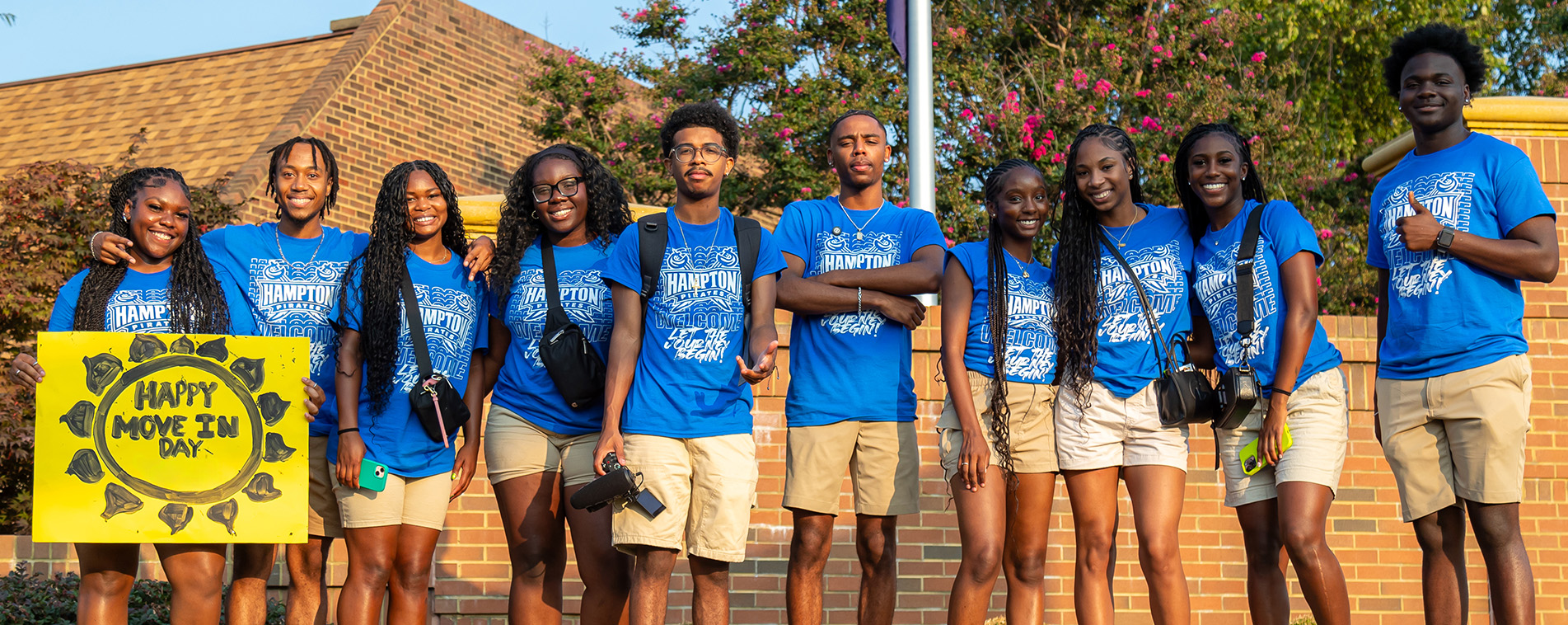 Returning Hampton University Orientation