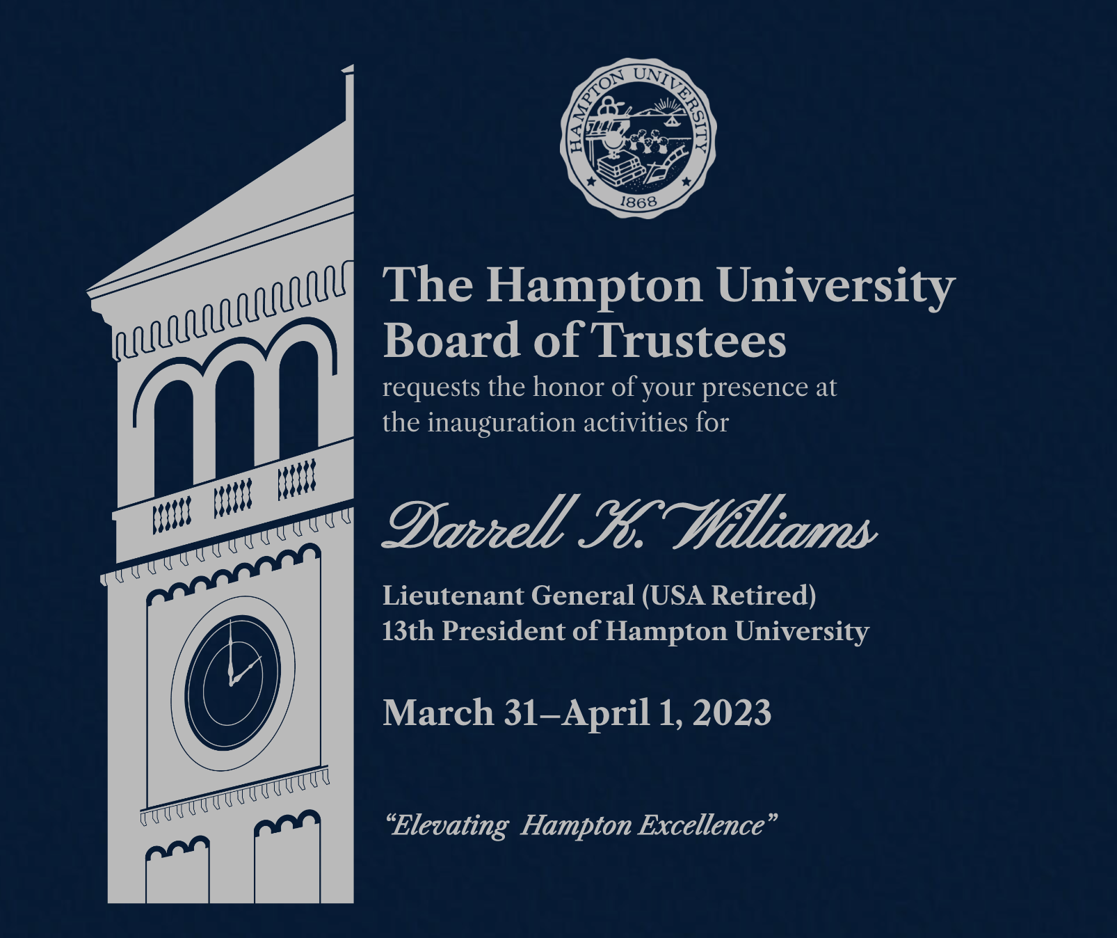 Hampton University Presidential Investiture - Hampton University Home